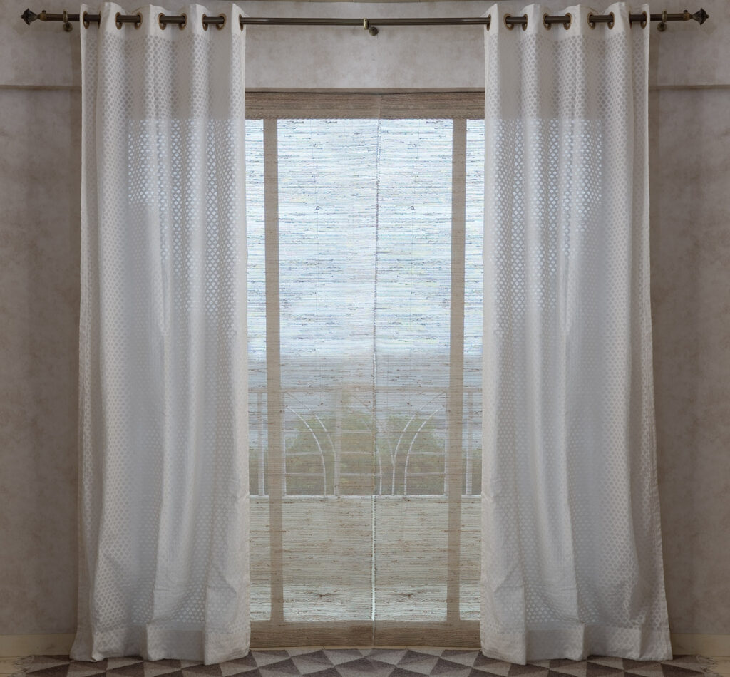 Calyz Jali Brocade Curtain | Calyz Textiles