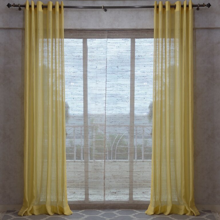 Linen Gauze Curtains | Calyz Textiles