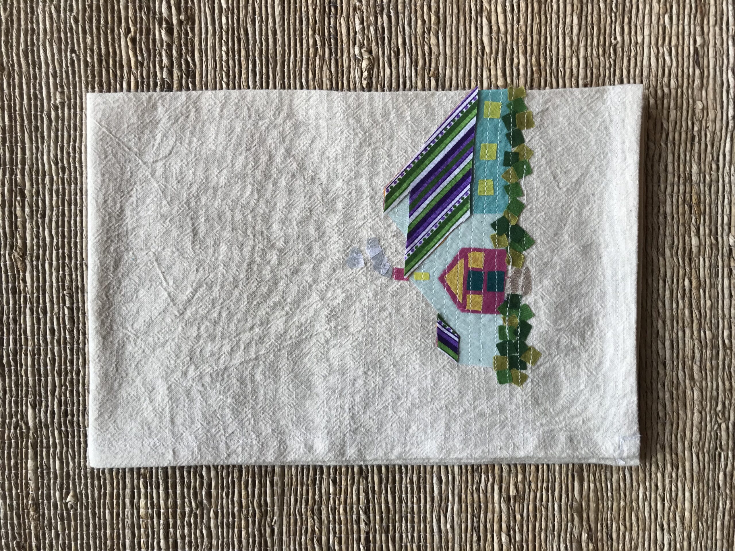 Houses Tea Towel Set P | Calyz Textiles